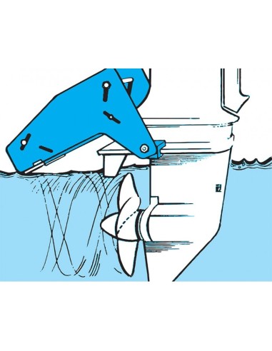 Ruddersafe Type 3 - The Rudder for Outboard Motors and Stern Drives...
